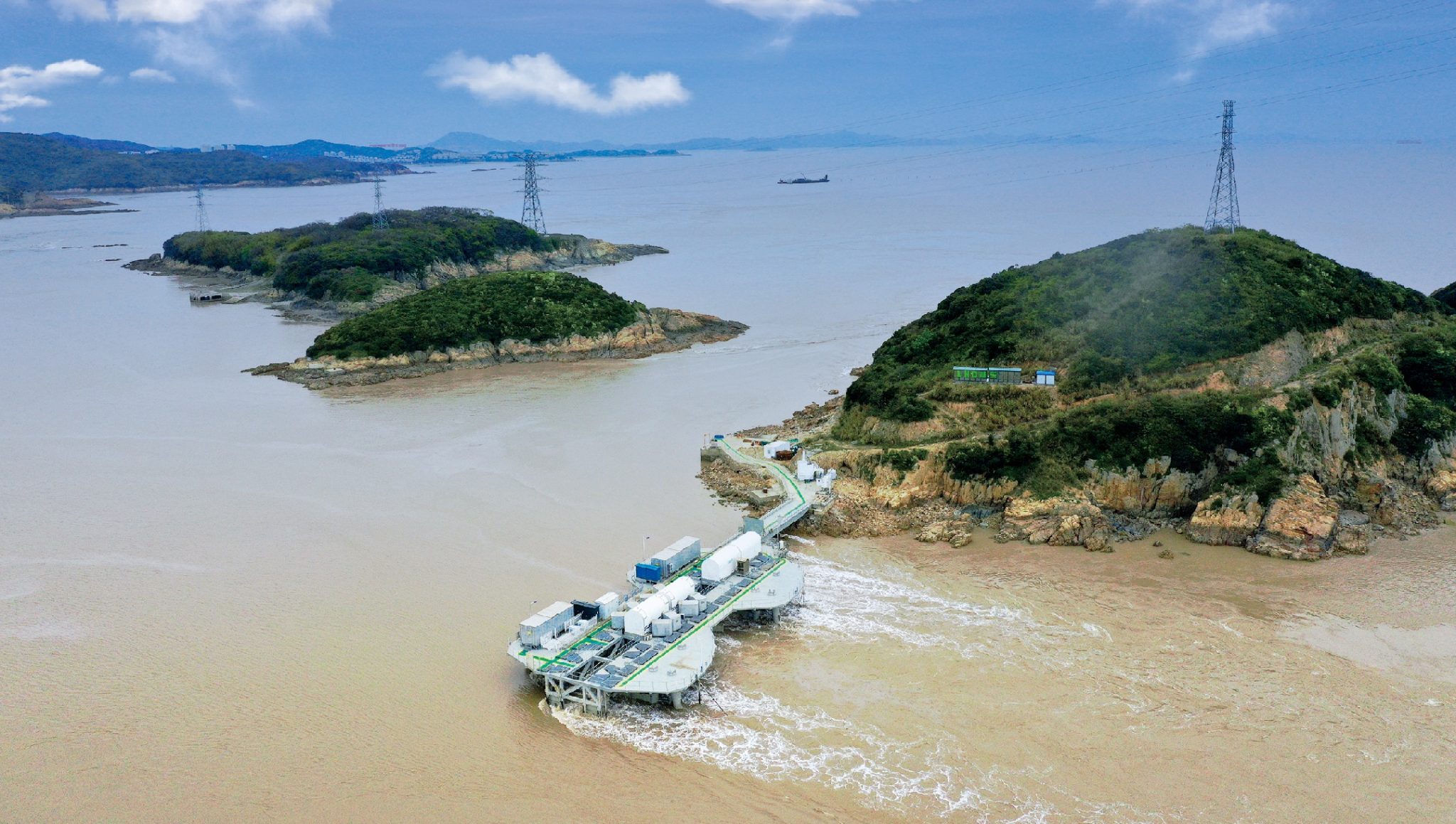 LHD Modular Ocean Tidal Current Energy Power Generation Station ...