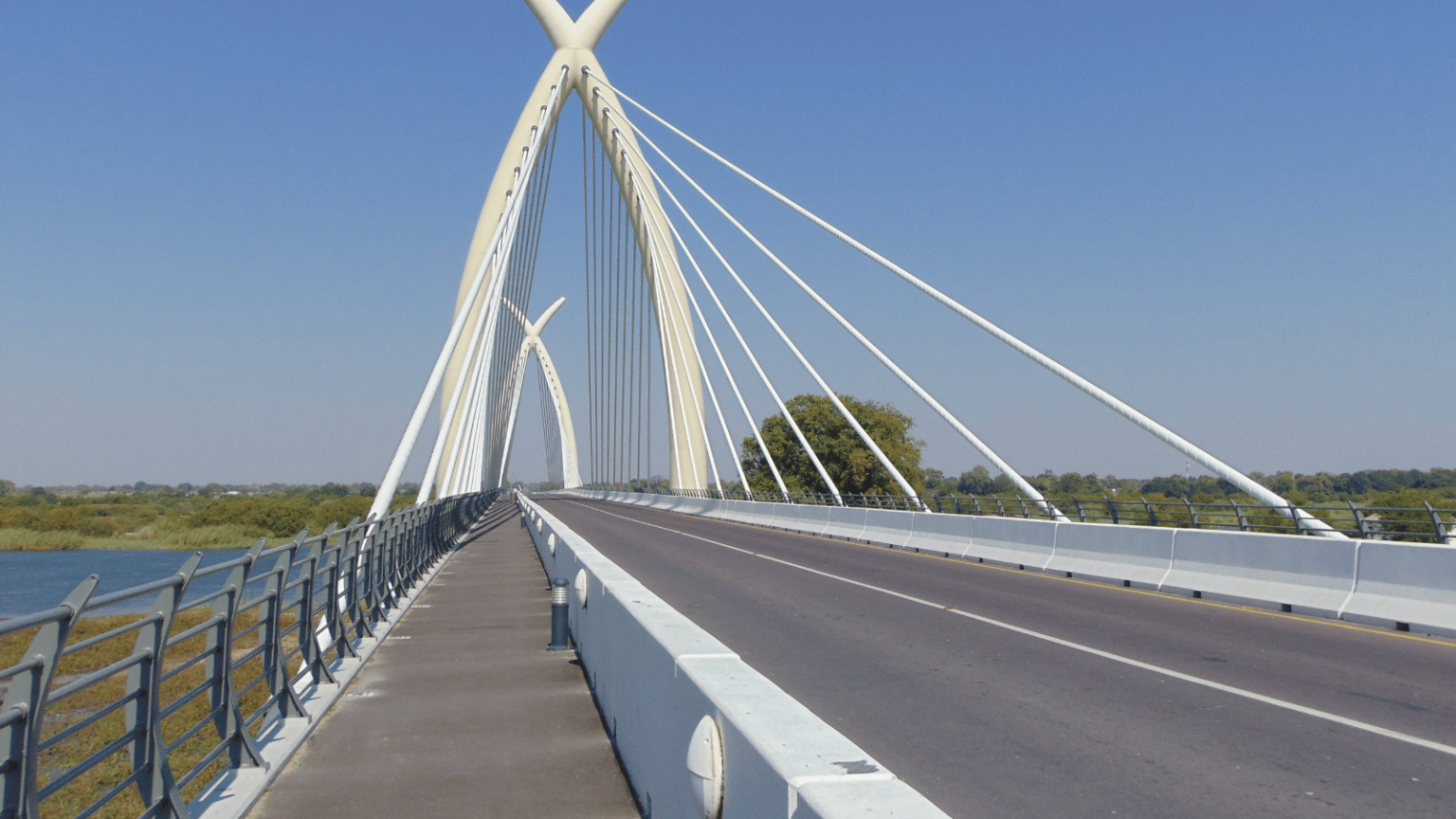 Okavango River Bridge in Mohembo Village - Infrastructure Global